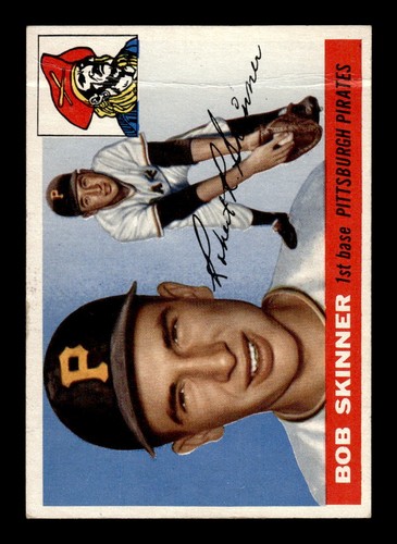 1955 Topps Baseball #88 Bob Skinner RC CREASED Pittsburgh Pirates | eBay