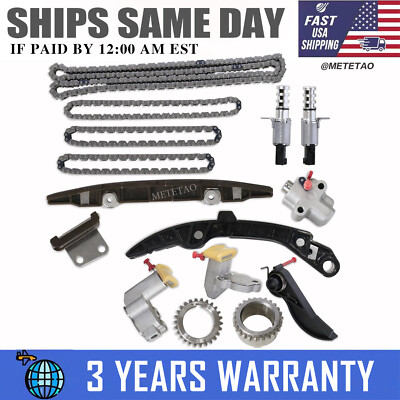 Timing Chain Kit Fits Nissan Pathfinder VQ35DD Infiniti QX60 3.5L V6 ...