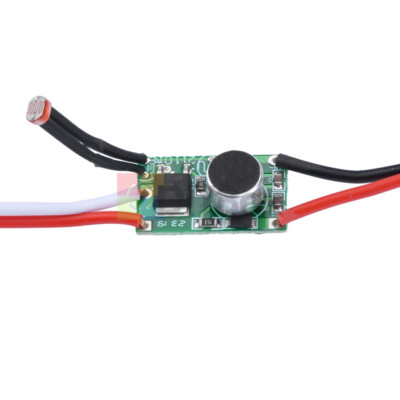 DC3-30V LED Driver Photosensitive Voice Sound Light Control Switch ...