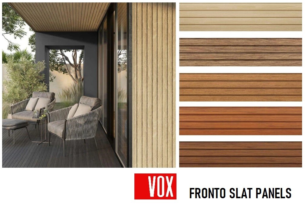 VOX FRONTO , Cladding Slat Wall External Panel , Wood Effect , 3D | eBay UK