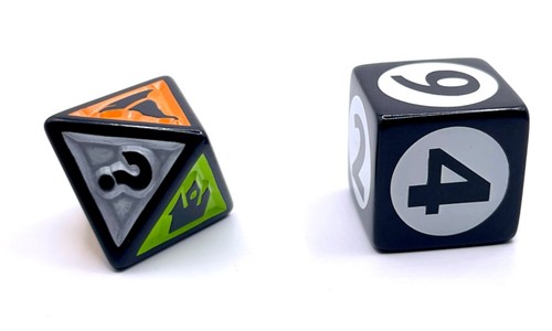 Scene It Harry Potter 2nd Deluxe Edition Replacement Game Dice 6 & 8 ...