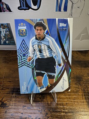 Topps 2024 Lineage Argentina - HERNAN CRESPO Blue Sky Tango /50 | eBay