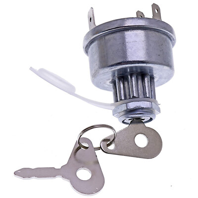 Ignition Switch K203992 for Case 1818 1825 580F 580G 1190 1194 1290 ...