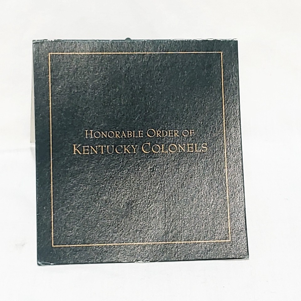 Honorable order of Kentucky Colonels 75 Years 2007 Medal of Distinction ...