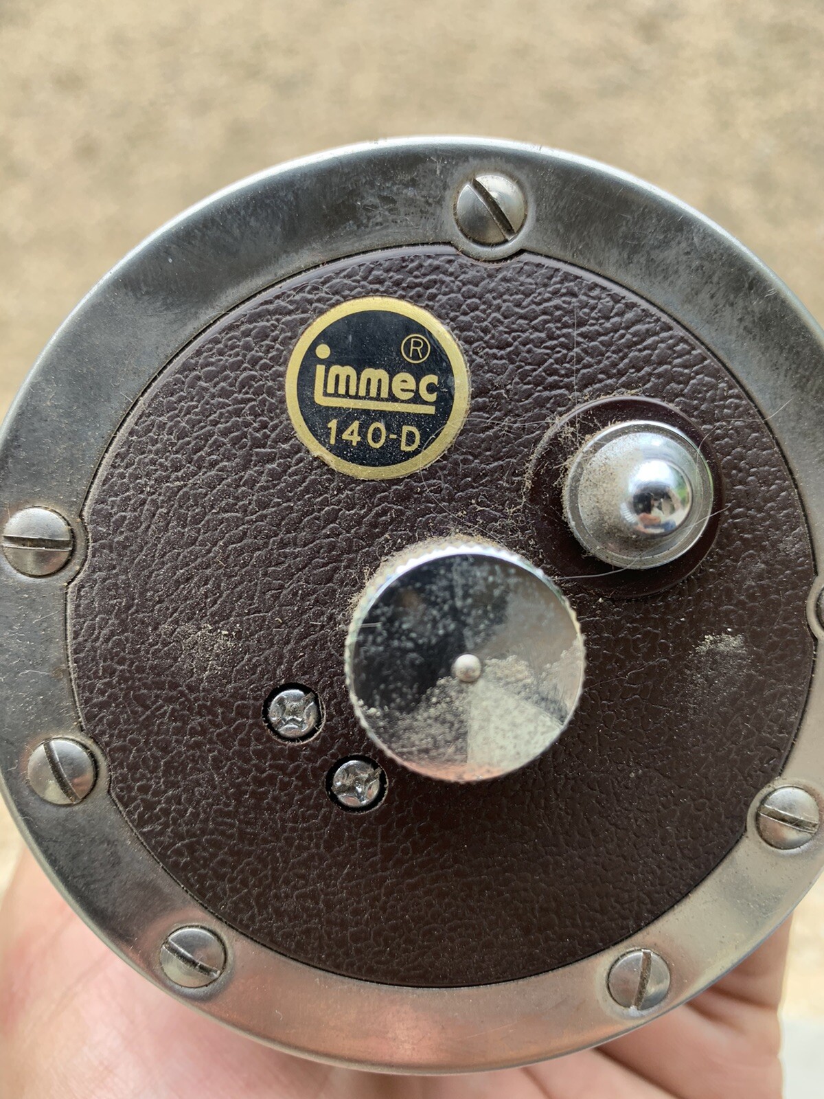 Vintage Immec 140-D Fishing Reel | eBay