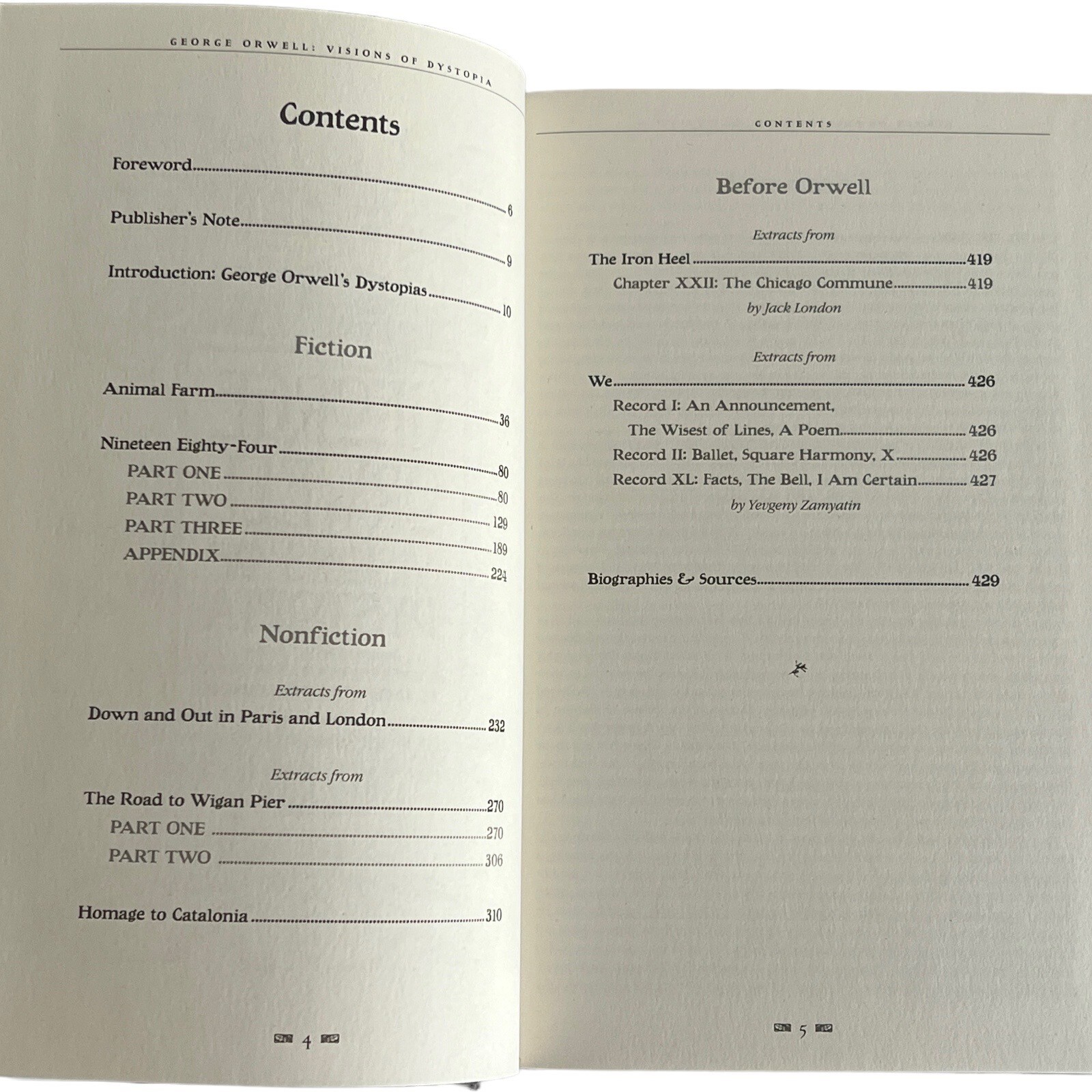 GEORGE ORWELL Visions of Dystopia: Animal Farm, 1984 Nineteen Eight ...