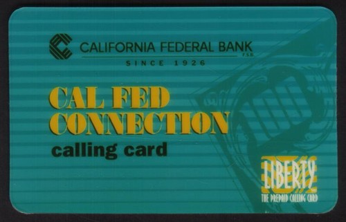 California Fédéral Banque (Cal Fed Connection) D'Occasion Téléphone ...