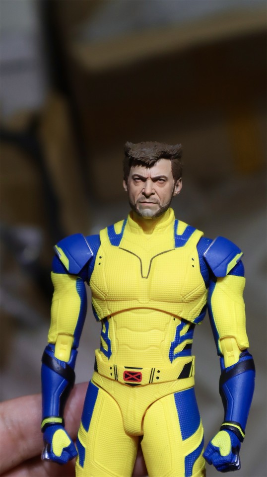 1/12 Painted New Wolverine Head Carved Fit 6'' SHF Action Figure | eBay
