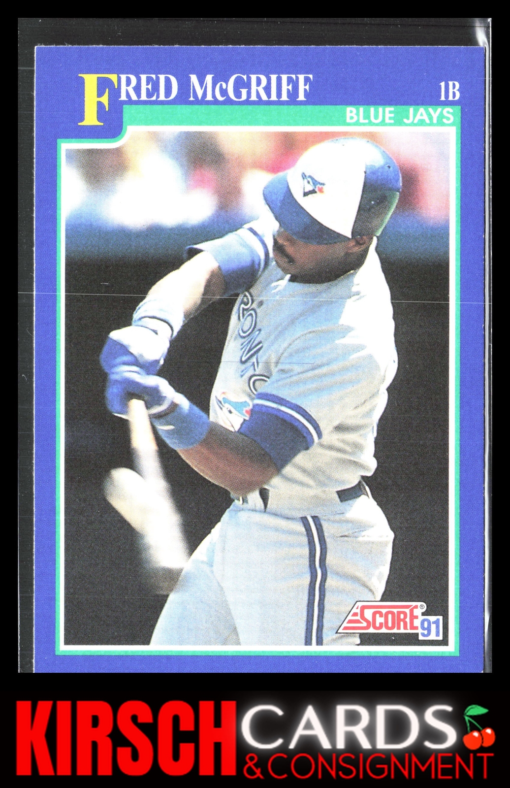 1991 Score - #480 Fred McGriff for sale online | eBay