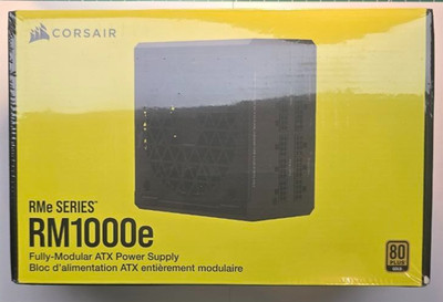 CORSAIR - RMe Series RM1000e 80 PLUS Gold Fully Modular !FACTRY SEALED ...
