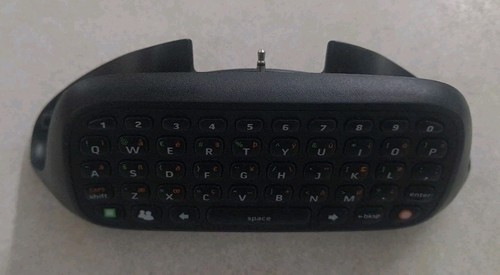OEM Microsoft XBOX 360 Black Keyboard Chatpad Controller Attachment ...