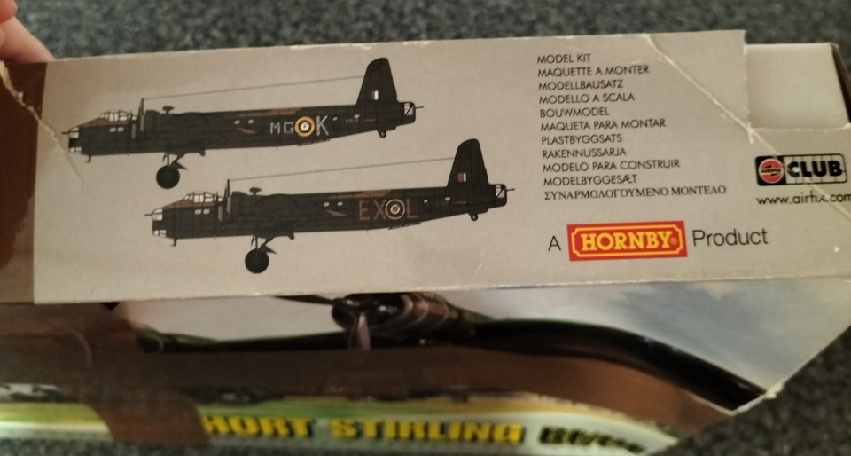 1:72 Airfix Short Stirling BI/III (B1/B3) A07002 Bomber RAF WW2 Model ...
