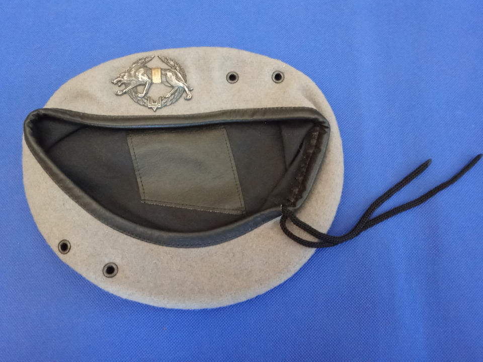 UKRAINE MILITARY ARMY WOLF BERET HAT CAP UKRAINIAN SPECIAL OPERATION ...