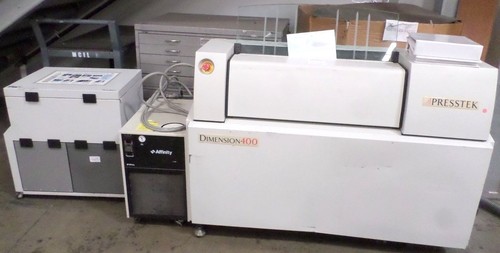 Presstek Dimension 400 CTP w/External Chiller & PAT UE-02EC (computer ...