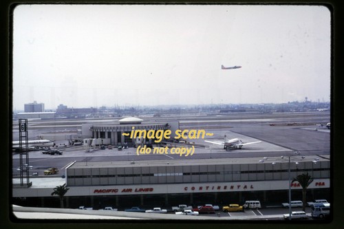 USAF and Delta Aircraft at LAX Los Angeles Airport in 1964, Original ...