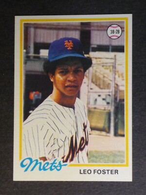 1978 Topps Leo Foster #229 Mets NM/MT | eBay