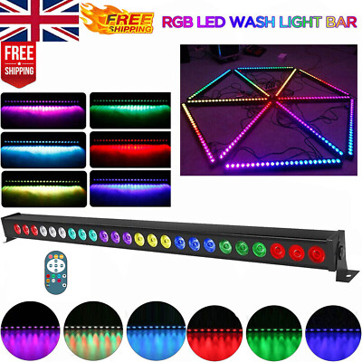 120W RGB 24LED DMX Stage Lighting Wall Wash Lights Party Disco DJ Light ...