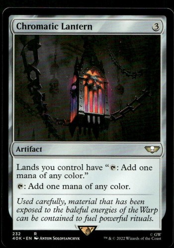 Chromatic Lantern Mtg Warhammer 40K NM 232 Magic Gathering X1 | eBay