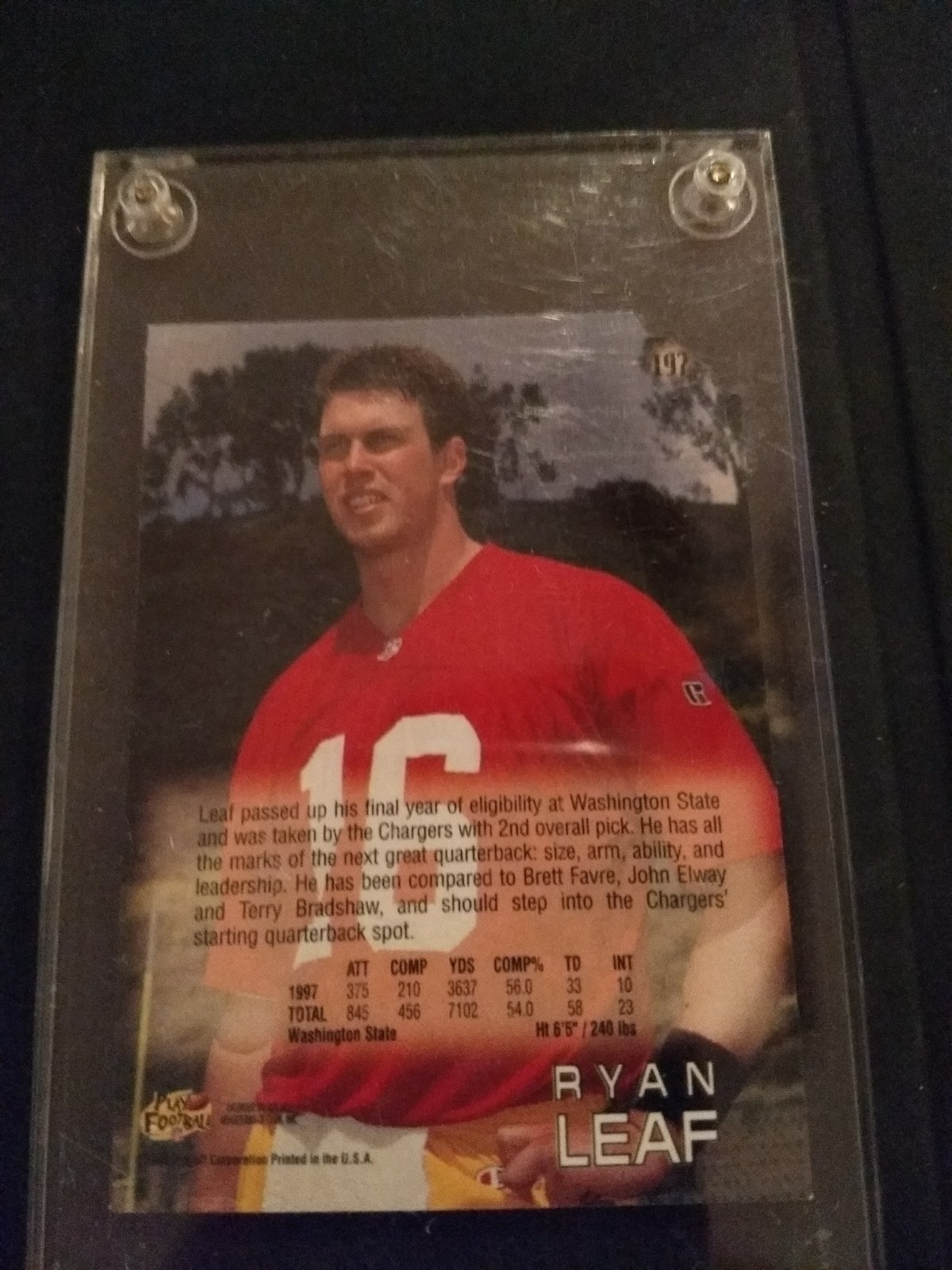 Ryan Leaf rookie card | eBay