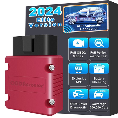 P02 OBD2 Bluetooth Dongle Easy-to-Use with FasLink X App Quick Setup ...