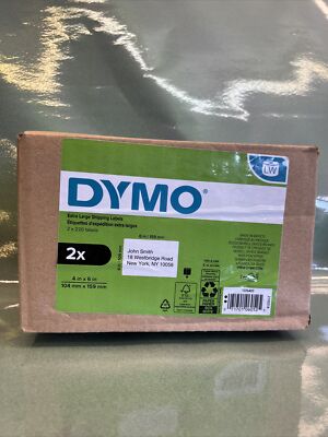 Dymo LW Extra-Large Shipping Labels 4" x 6" White 220/Roll 2 Rolls/Pack ...