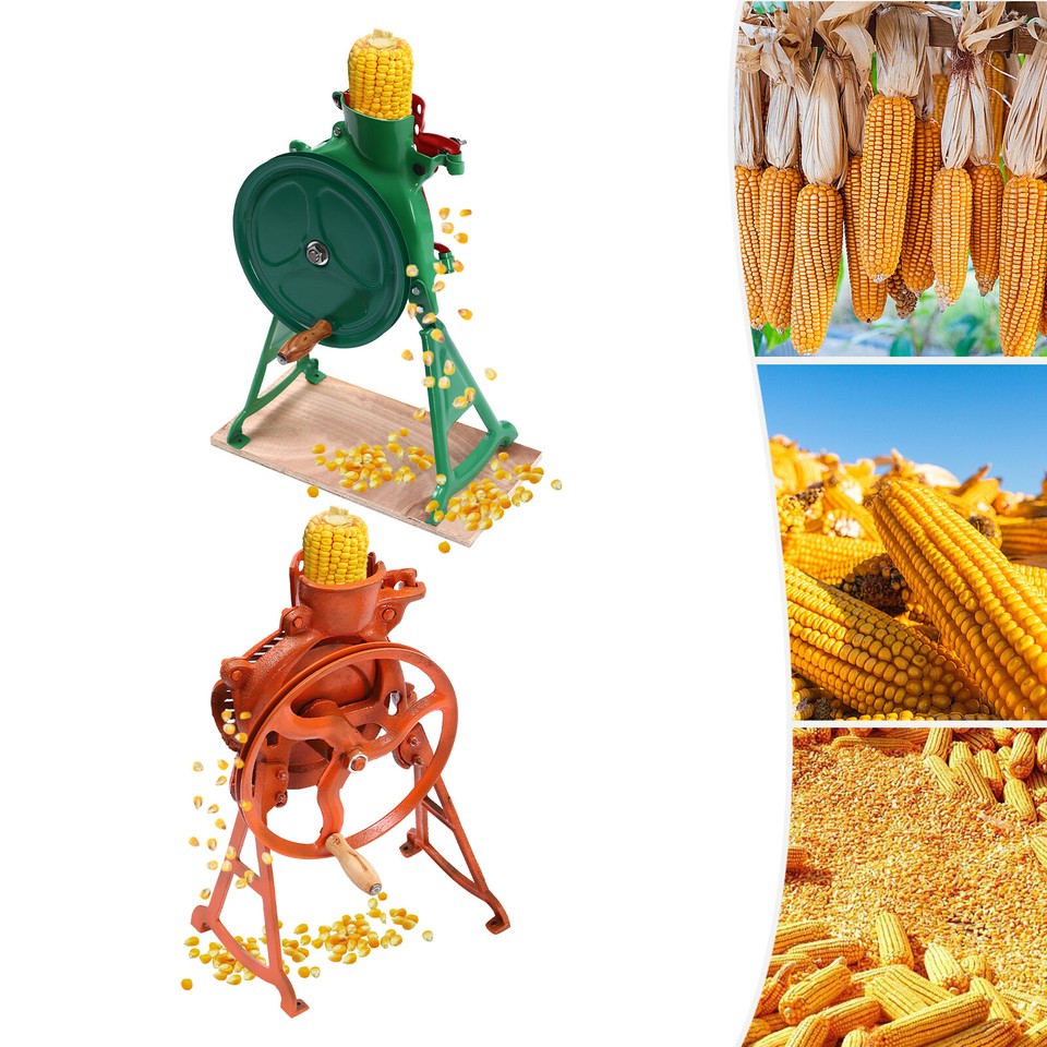 Heavy Duty Manual Farm Hand Corn Sheller Fare Niblet Tool Hand Crank ...
