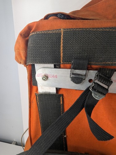 Alpenlite Hiking Camping Frame Backpack Orange Claremont California Vtg ...