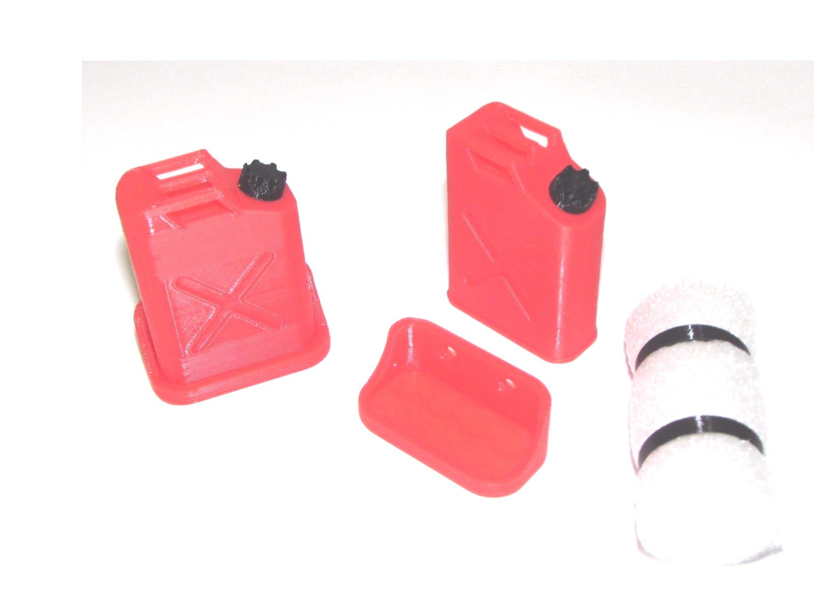 2 pcs 1/10 Scale Fuel Tank, Rc crawler truck Axial scx10, Tamiya ...