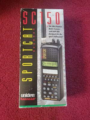 UNIDEN BEARCAT SC150 100 CHANNEL Radio Scanner | eBay