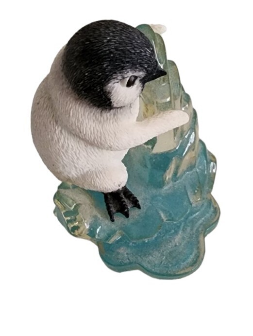 Vtg Polar Playmates Penguin Look At Me Sculpture Hamilton Collection ...