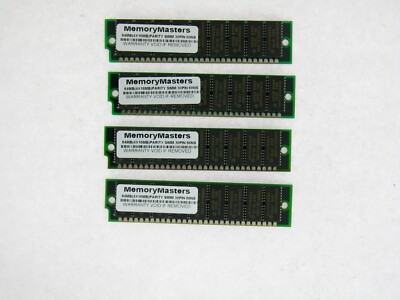 64MB (4 X 16MB) FPM PARITY 60NS SIMM 30-PIN 5V 16X9 MEMORY RAM | eBay UK