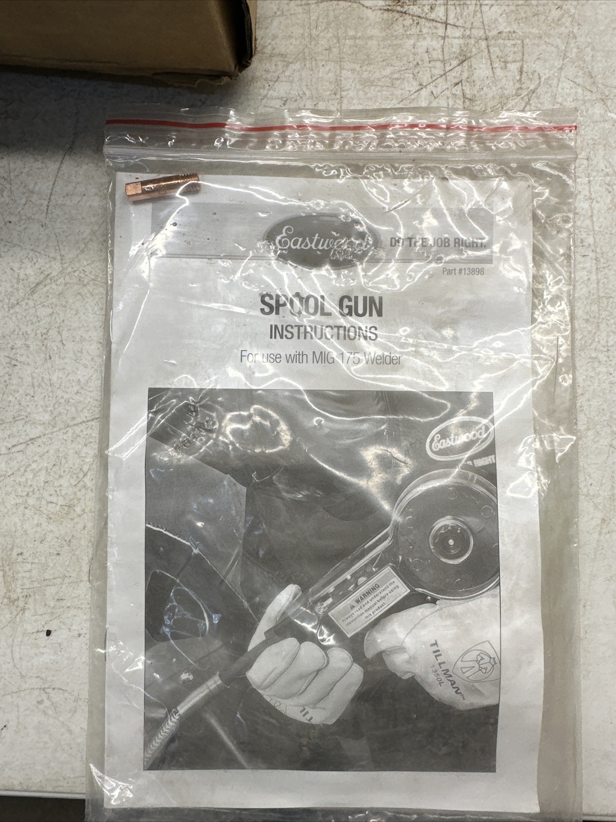Eastwood Spool Gun #13898 With Metal Connector Plastic Plug Aluminum ...