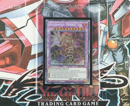 YuGiOh Infernoid Tierra BROL-EN082 1st Edition Secret Rare | eBay