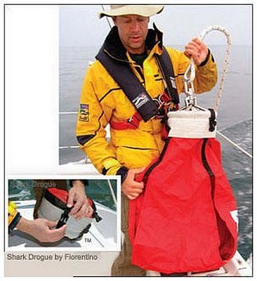 Medium Shark (Storm) Drogue Sea Anchor Fiorentino Drogue Sailing Safety ...