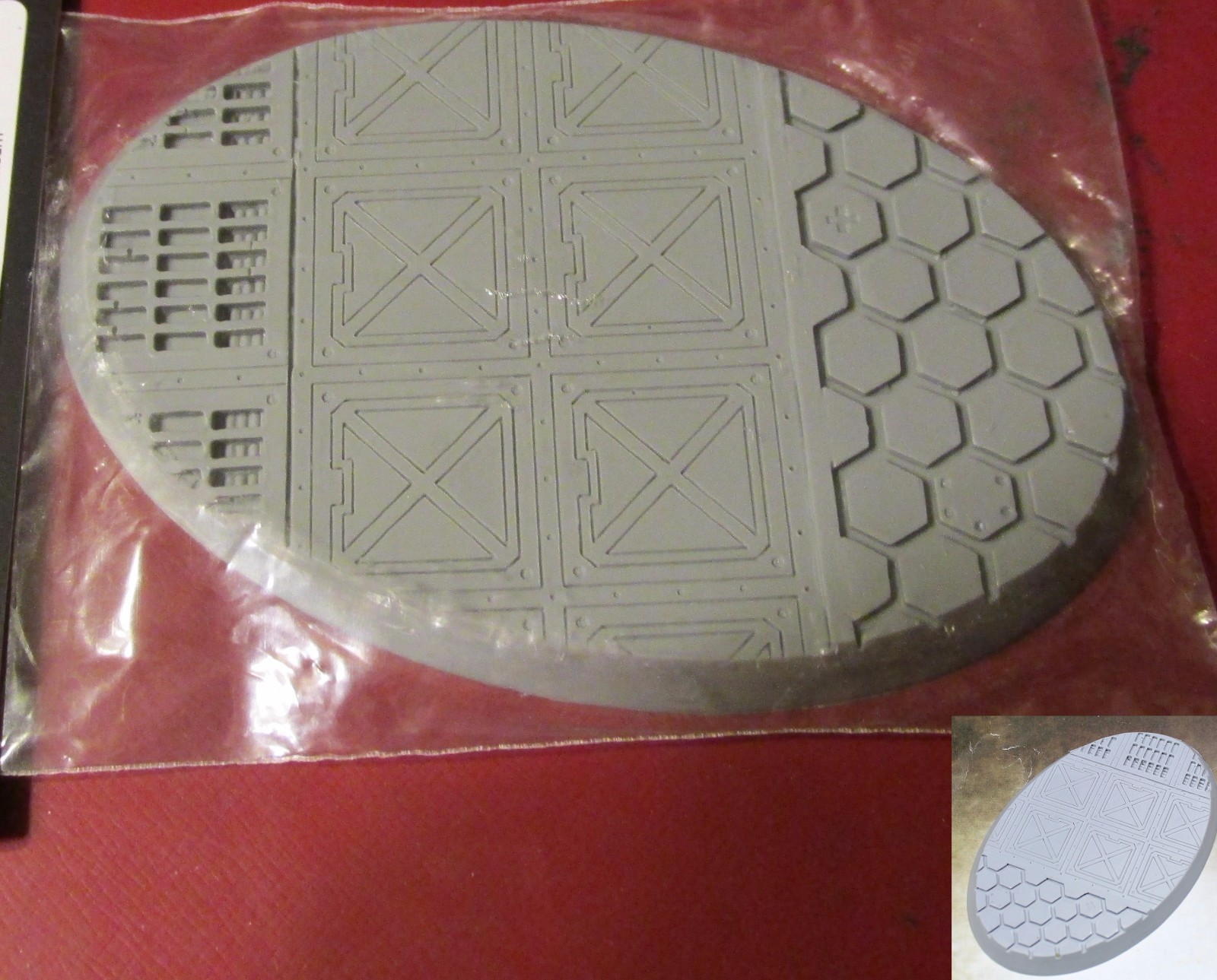 Secret Weapon BWC1151 Warp Core (1) 115x70mm Oval Base Ship Drive Power ...