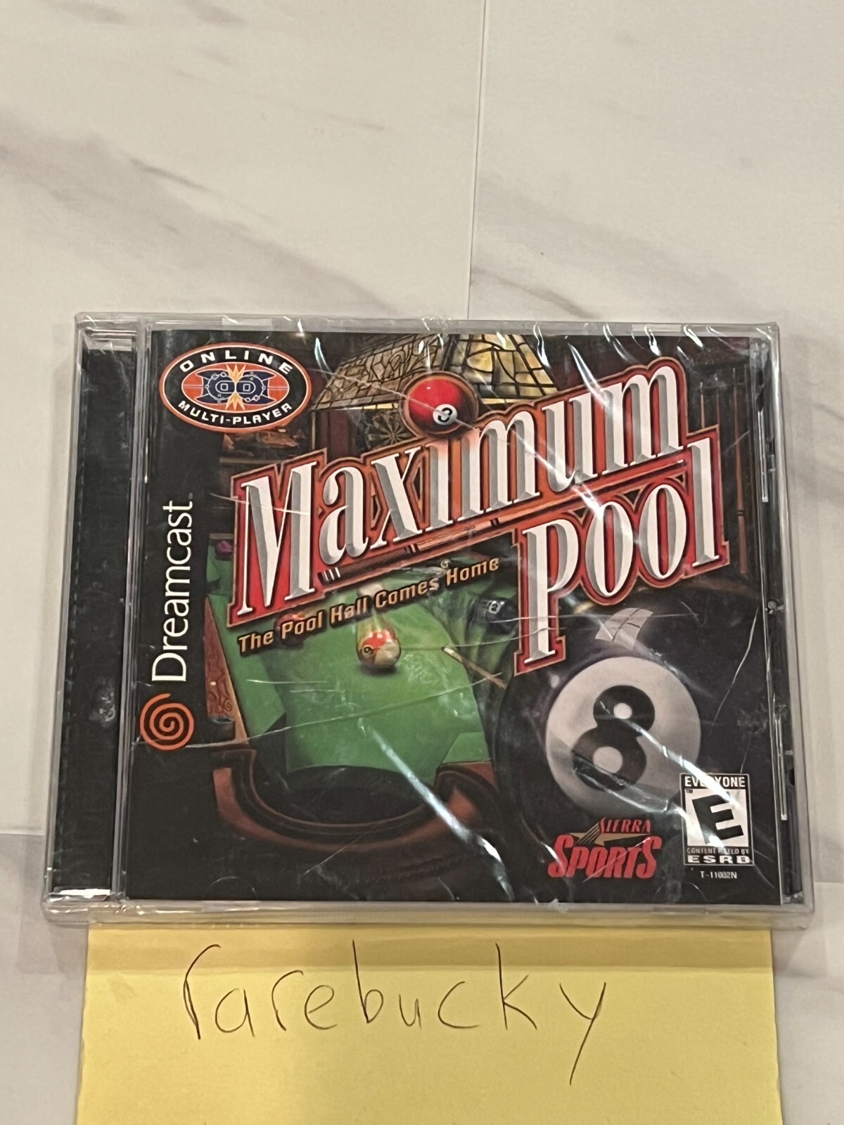 Maximum Pool (Sega Dreamcast) NEW FACTORY SEALED Y-FOLD, RARE! | eBay