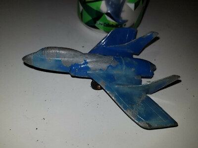 Vintage Collectible Toy 11 Midgetoy Jet toy Blue | eBay
