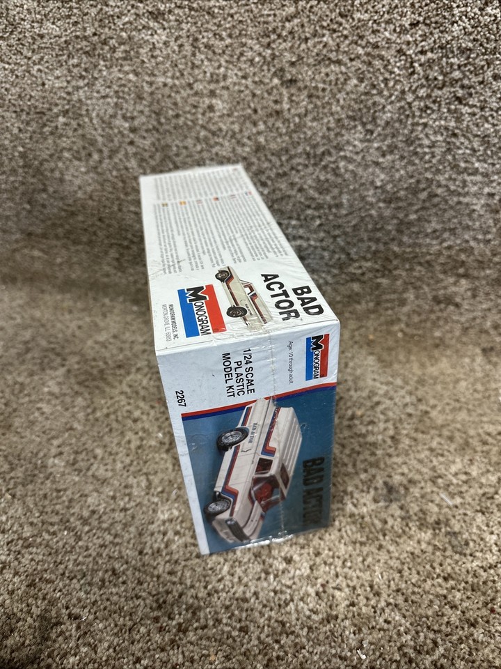 Vintage MONOGRAM Bad Actor 1960 CHEVY Sedan Delivery Model Kit 2267 1/ ...