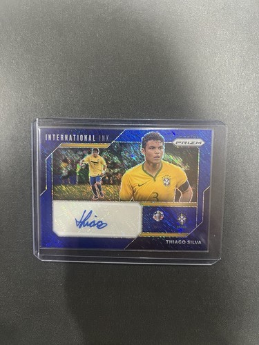 2024 Thiago Silva Panini Prism Brazil Copa America Autograph | eBay