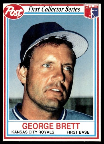 1990 Post Cereal George Brett Kansas City Royals #4 | eBay