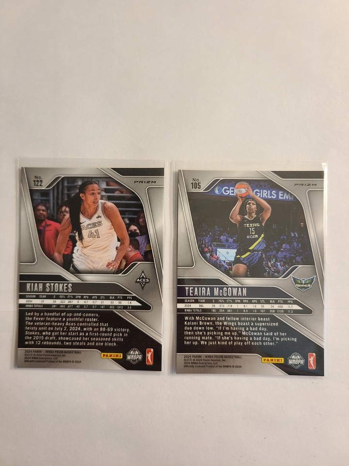 Wnba card lot - 38 card lot - prizms - Collier - Plum - and others | eBay