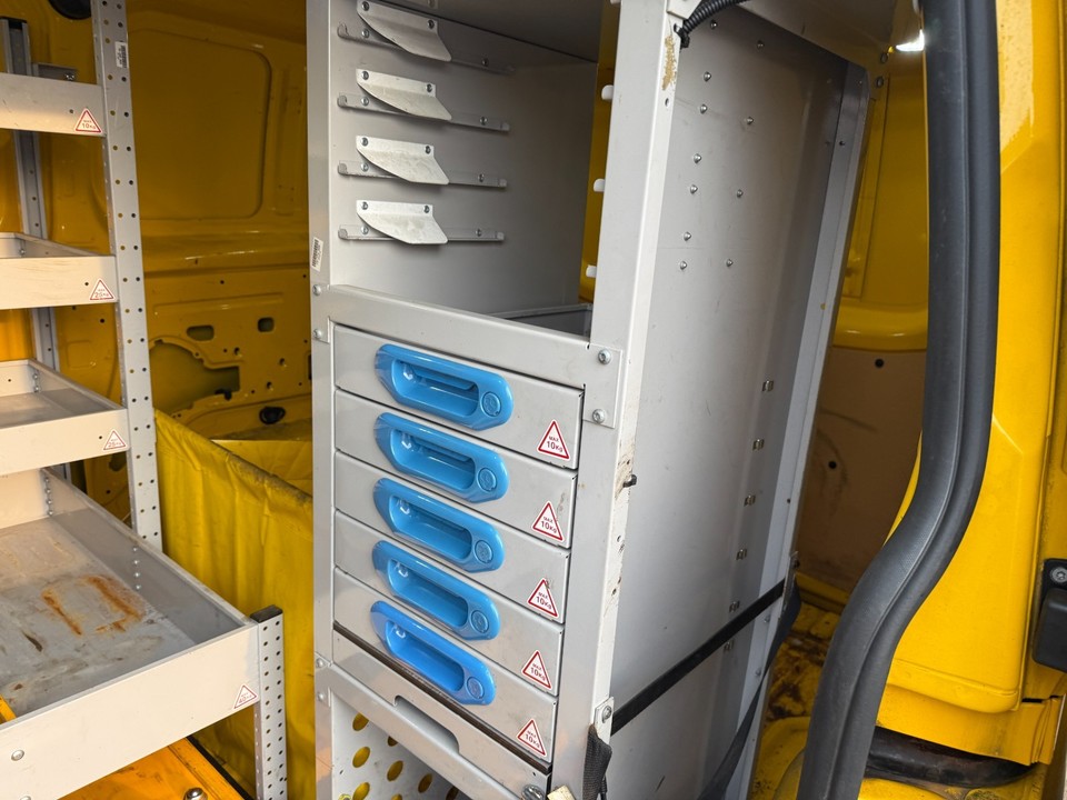 VAN RACKING SHELVING BOTT SORTIMO VAN SHELVING SHELVES WORKSHOP EX AA ...