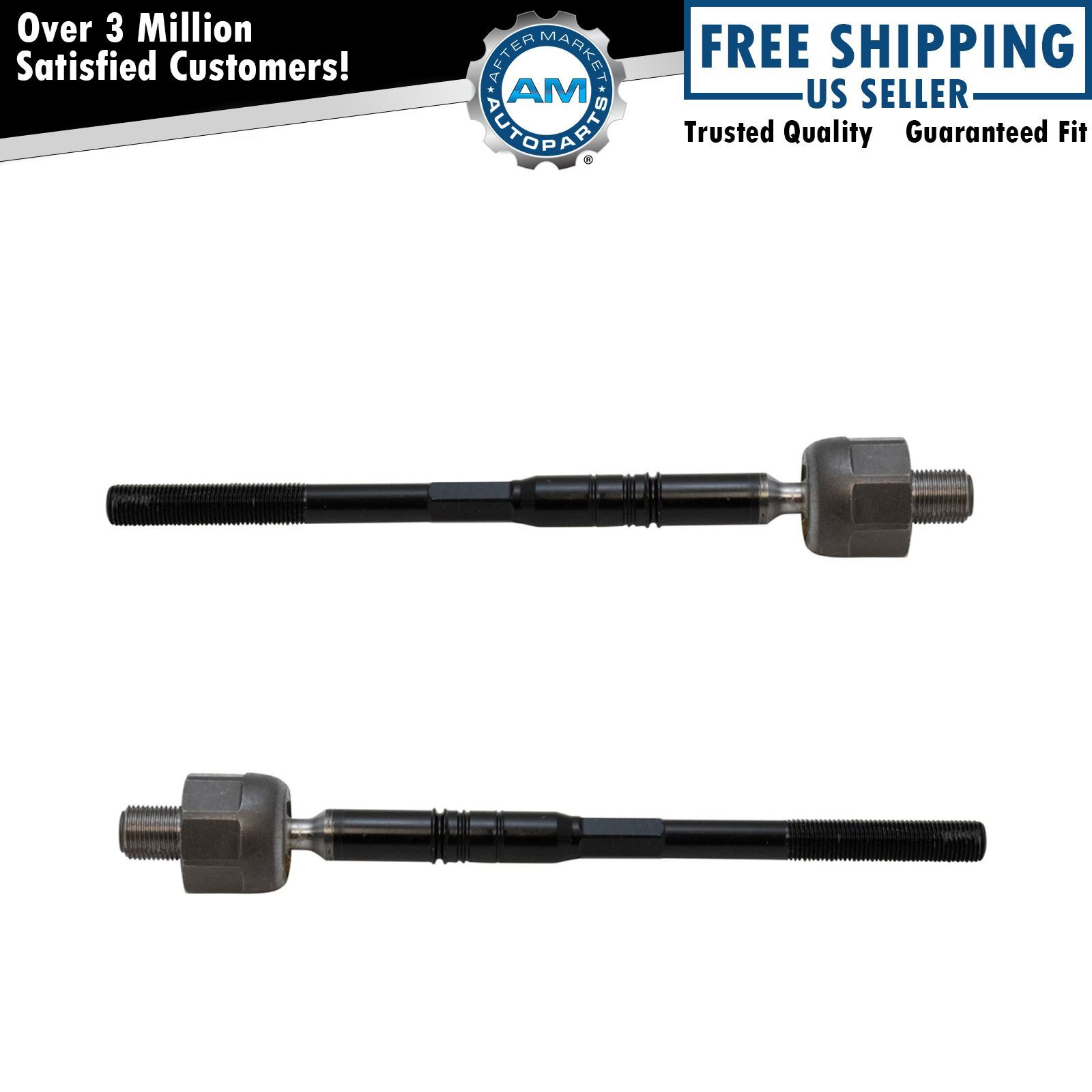 Front Steering Inner Tie Rod Rack End LH RH Pair 2pc for E90 E91 E92 ...
