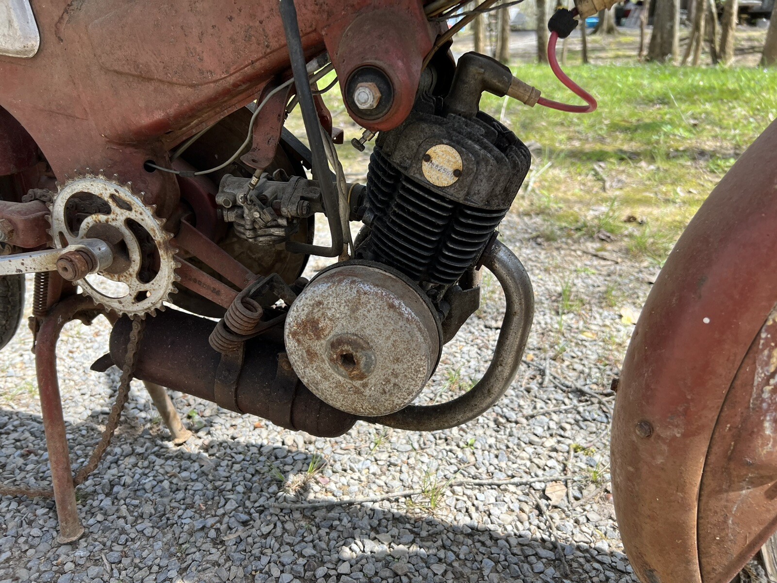 BARN FIND Motobecane Cir 1960 SP50 Special 50 Motorcycle Moped French ...