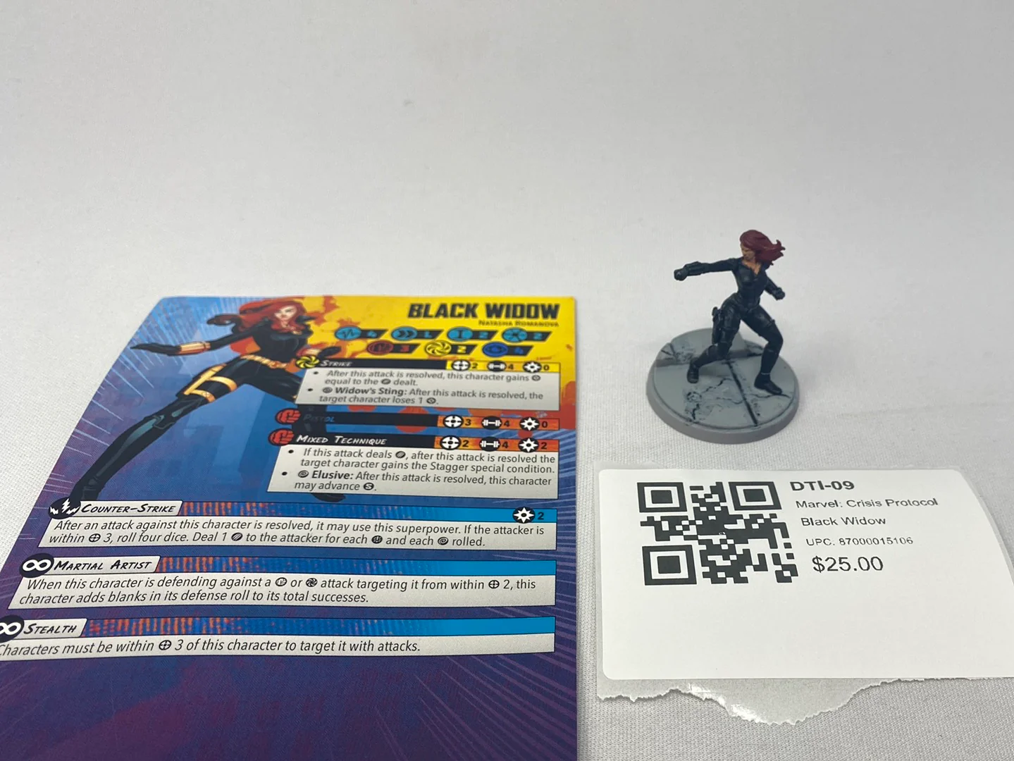 Marvel: Crisis Protocol Black Widow DTI-09 | eBay