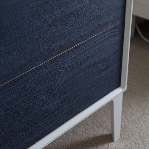 1.5mX 67cm DC FIX QUADRO NAVY BLUE STICKY BACK PLASTIC SELF ADHESIVE ...