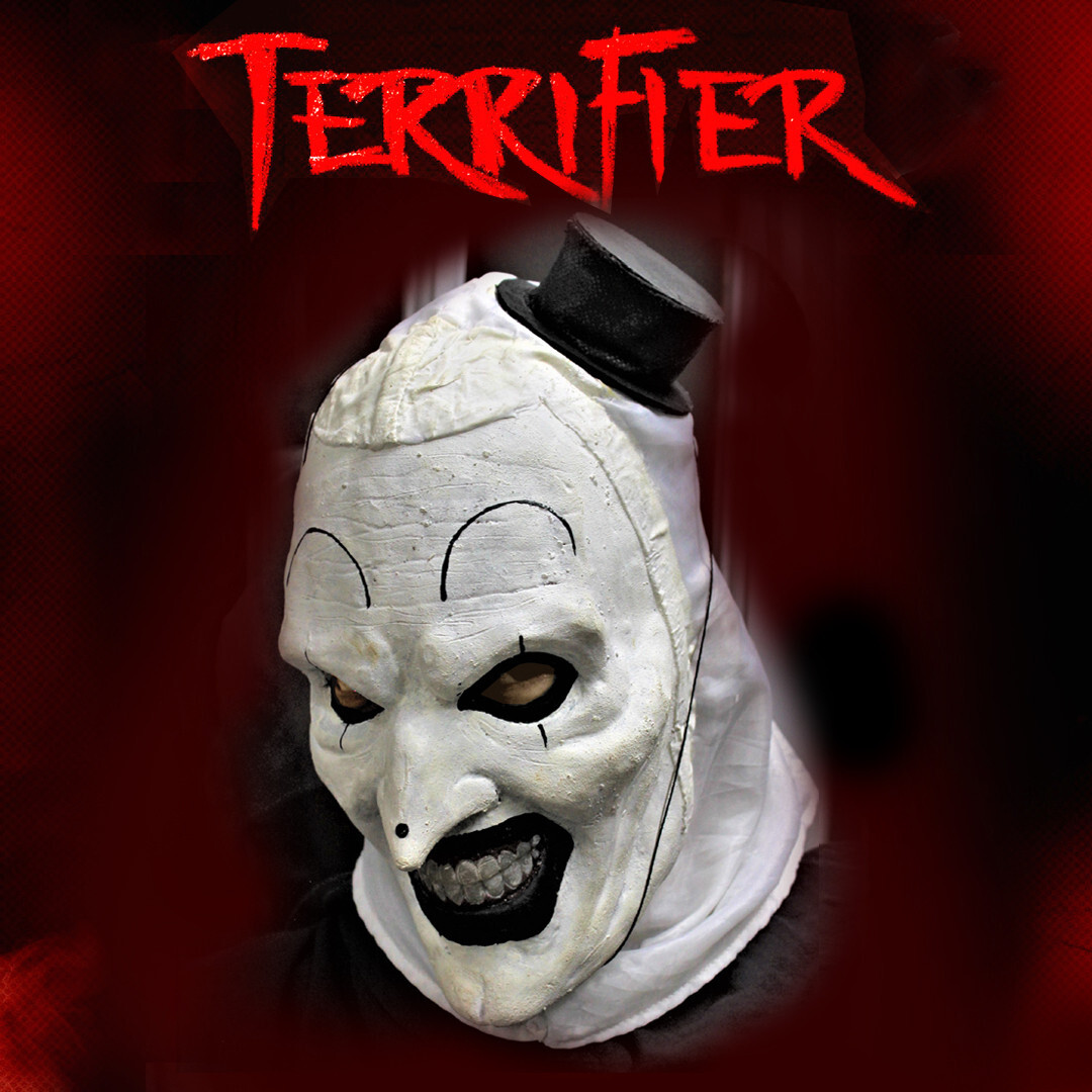 TERRIFIER ART the CLOWN Halloween Latex MASK gothic horror COSPLAY Prop ...