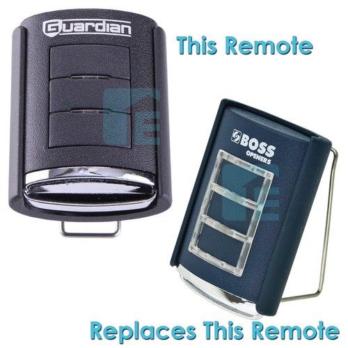 Guardian 4D Doors BHT-3 Remote BHT3 433MHz Suits Boss Openers 433mhz 1 ...