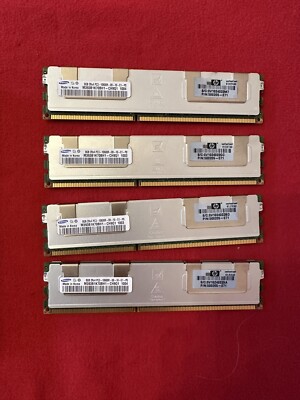 SAMSUNG DDR3 ECC Server RAM 32GB (4x8GB) | eBay