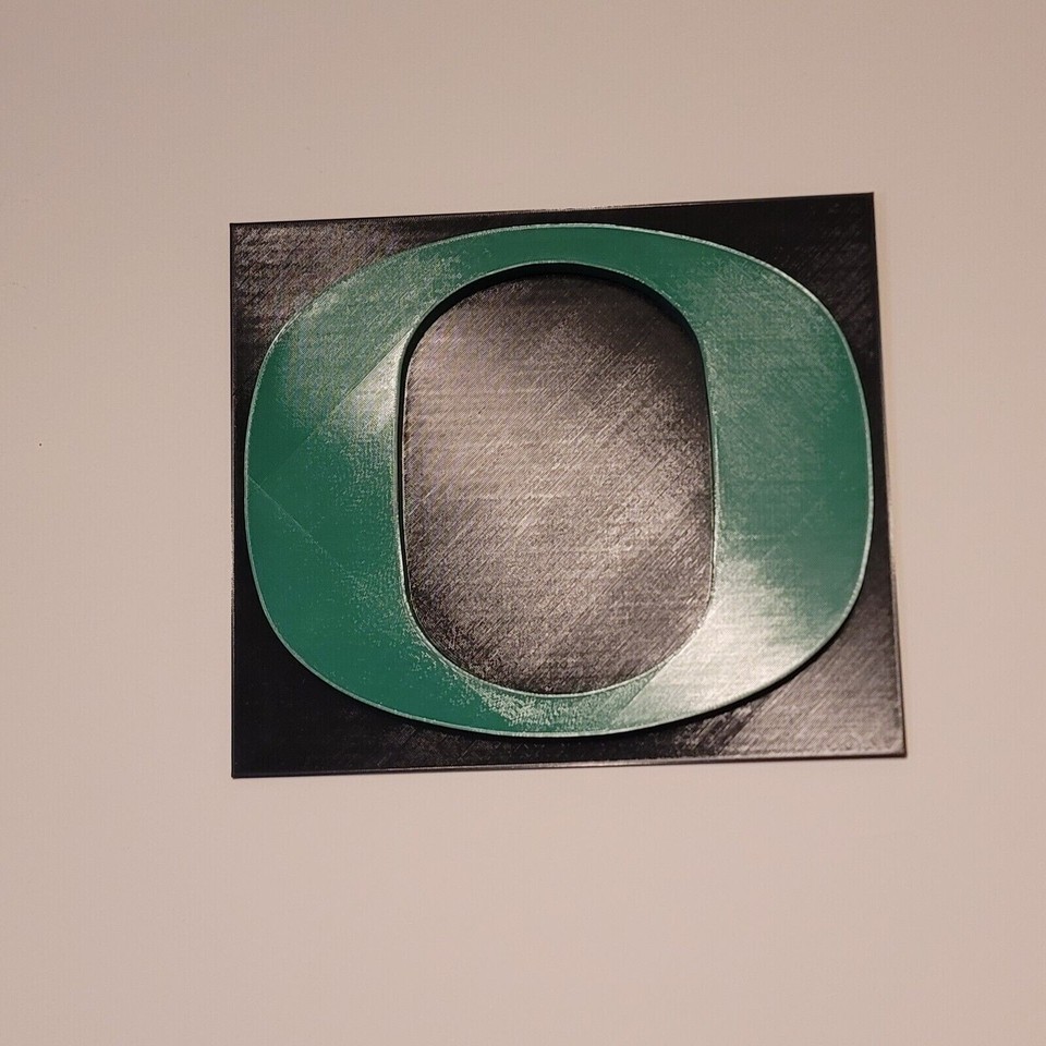 15" Oregon Ducks 3D Logo Emblem, Plastic 3D NCAA Sports Sign | eBay